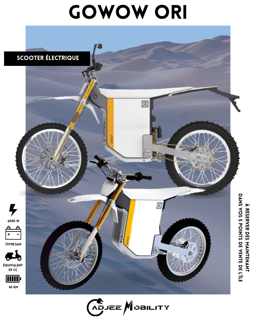 Cadjee Mobility - Le plus grand choix de mobilité à la réunion